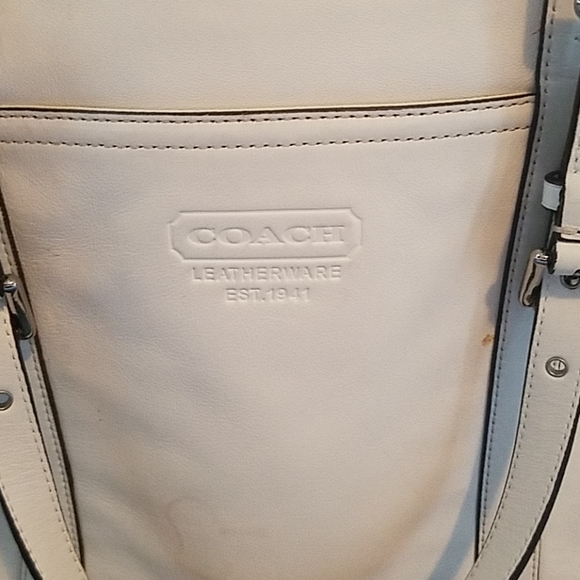 Coach | Bags | White Coach Bag | Poshmark